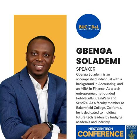Nextgentechconf Bucodeltechhub Techinnovation Registernow Babcock University Centre For