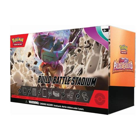 Pokemon Scarlet And Violet Paldea Evolved Build And Battle Stadium Box