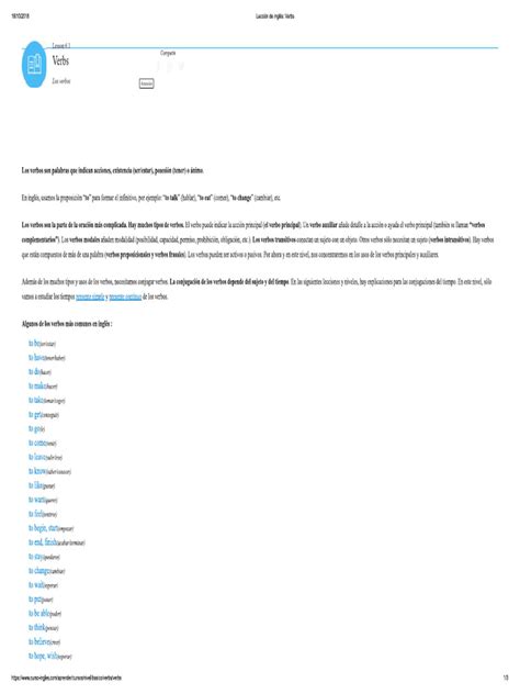 6 1 Verbs Pdf