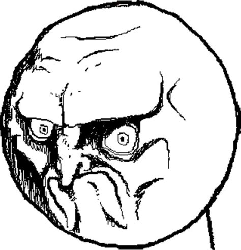 Angry Face Meme Template