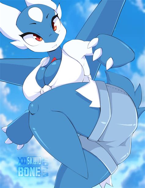 Rule 34 Big Breasts Breasts Female Latios Leonne Skwidbone Pokemon