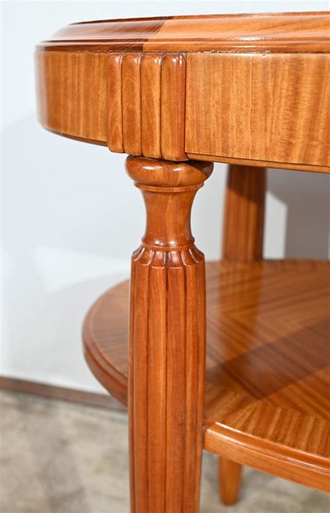 Small Art Deco Light Mahogany Table 1930s For Sale At Pamono