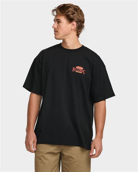 Mens Double Spread Og T Shirt Black Billabong Au