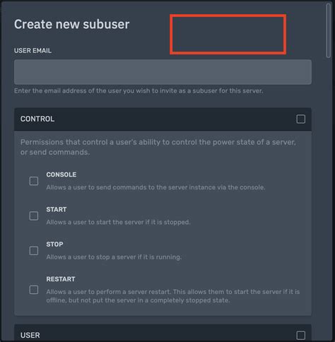 Add Back The Select All Perms Button For Subusers · Issue 2464 · Pterodactylpanel · Github
