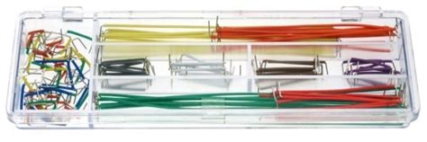 140 piece breadboard jumper kit wiltronics