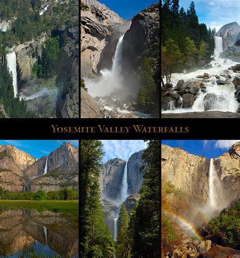 Yosemite Valley Waterfalls