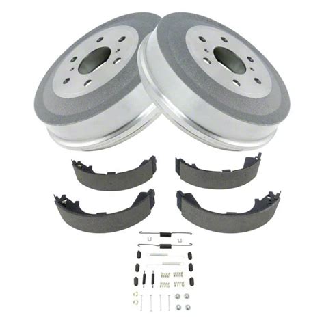 Silverado 1500 Parking Brake Shoe And Drum Kit Rear 09 13 Silverado