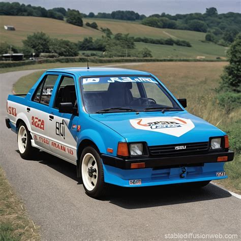 1980s Rally Spec Isuzu Piazza Stable Diffusion Online