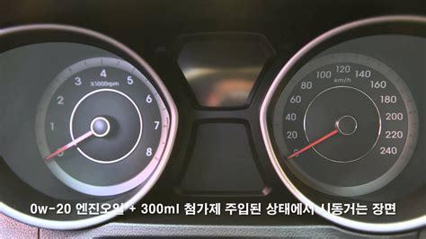 0w40 VS 0w20 engine oil cold start test - YouTube