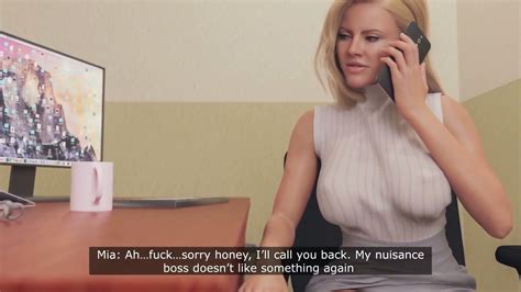 Cheating In The Office 3d Wife Fucks Boss While Husband Jerks Off At Home Animation Cartoon