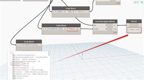 Why Can I Not Filter Via Codeblock Designscript Dynamo