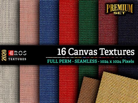 Second Life Marketplace Canvas Textures
