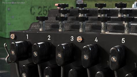 Enigma M4 Cipher Machine 3d Model 49 3ds Blend C4d Fbx Max Ma