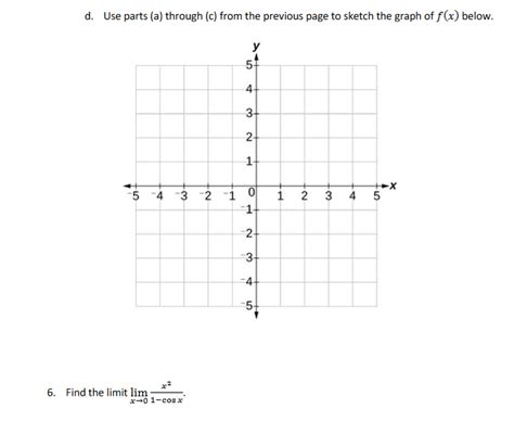Solved Answer The Following Questions To Sketch The Graph Chegg Com