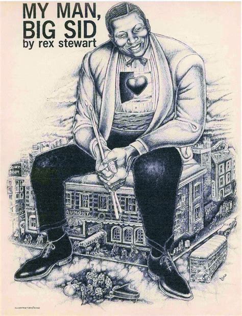 My Man Big Sid Rex Stewart By Steven Cerra