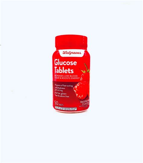 Walgreens Glucose Tablets Raspberry Flavor 50 Tablets Lazada Ph