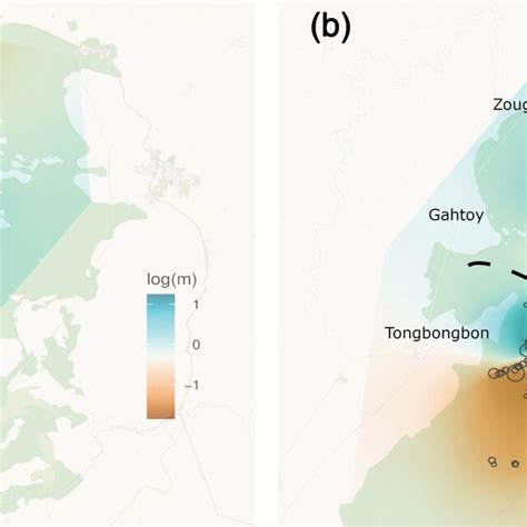 Effective Migration And Diversity Surfaces Show Areas With Effective