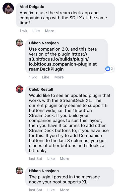 BUG Companion Not Recognizing StreamDeck Issue Bitfocus