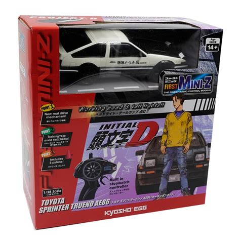 Kyosho Radio Control First Mini Z Initial D Toyota Sprinter Trueno Ae86