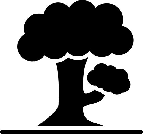 Tree Glyph Icon Design 52379092 Vector Art At Vecteezy