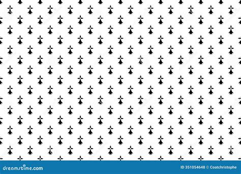 Black Ermine On White Background Cartoon Vector