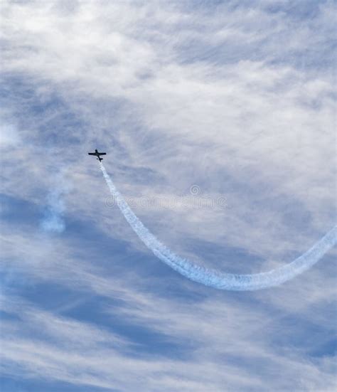 Flying Propeller Driven Airplane Stock Image Image Of Transportation Aircraft 263010343