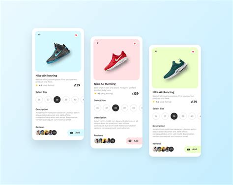 Nike E Commerce App Behance