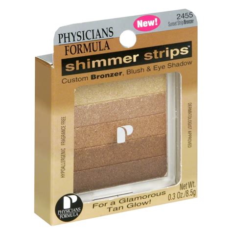 Physicians Formula Shimmer Strips Sunset Strip Bronzer Custom Bronzer