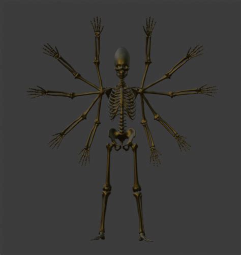 Second Life Marketplace Alien Skeleton