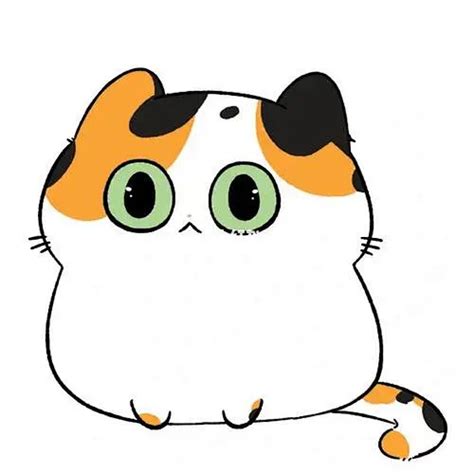 三花猫q版卡通百度图片搜索 花瓣网