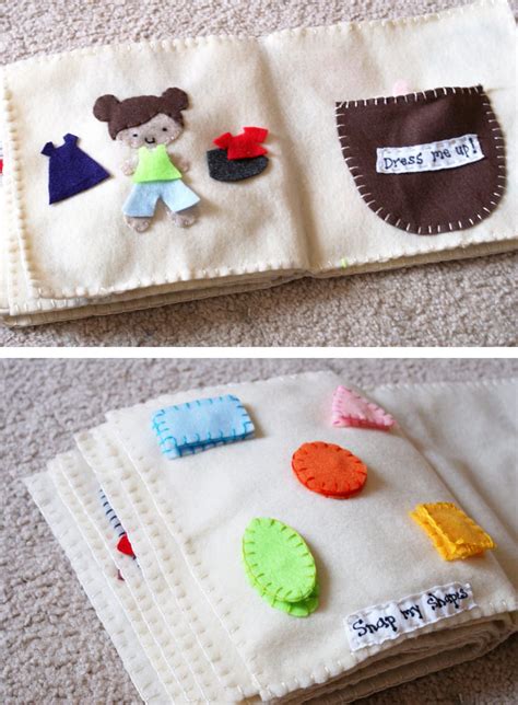 Quiet Book Printable Pdf Pattern With Instructions Instant Download