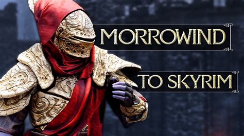 Lets Bring Morrowind To Skyrim With This New Skyrim Mod Youtube