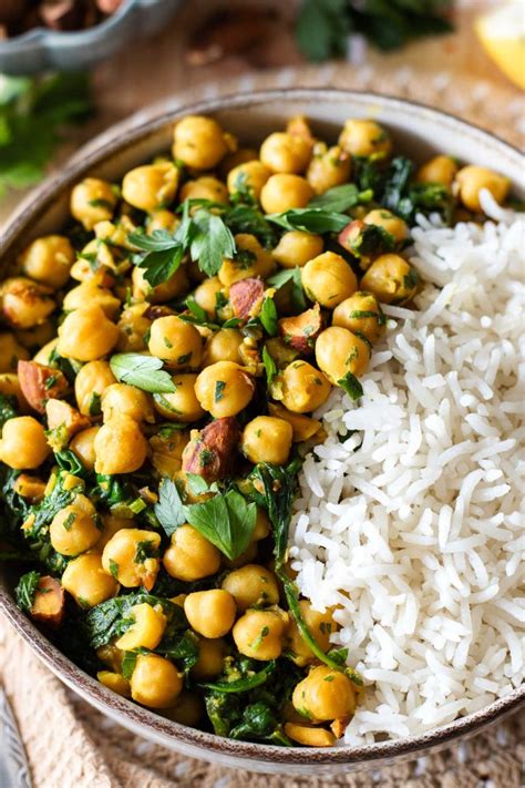 Really Good Coconut Chickpea Rice