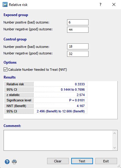 Relative Risk