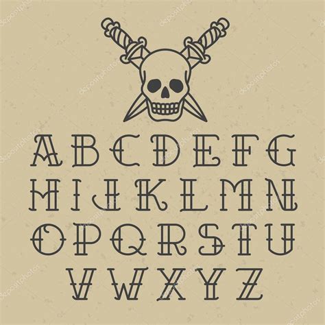 Sailor Jerry Tattoo Script Az Sailor Tattoo Font By Artistofdesign