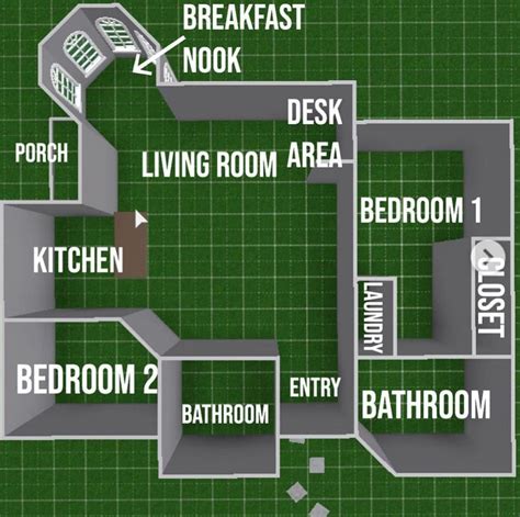 Roblox Bloxburg House Blueprints 2 Story Artofit