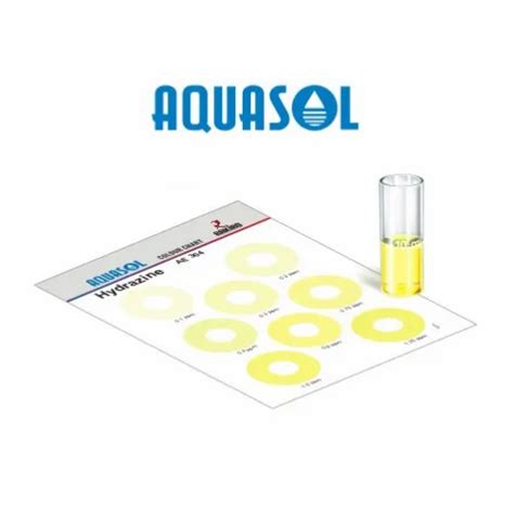 Portable Aquasol Hydrazine Test Kit Packaging Type Plastic Box At