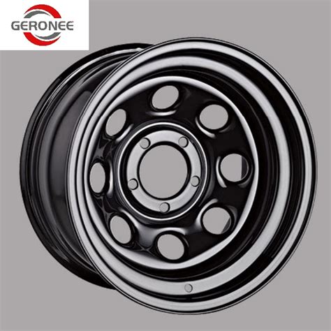 8 Spoke 16 Inch Off Road 4x4 Steel Wheel Rim 16x6 16x65 16x7 16x8 16x9