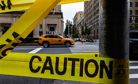 Premium Photo Caution Sign And Traffic