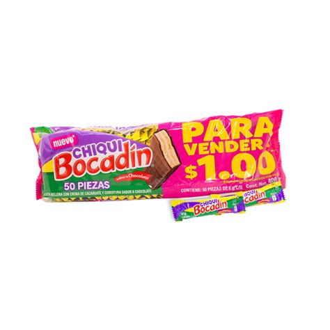 Bocadin 50 Pzas Candy Rico