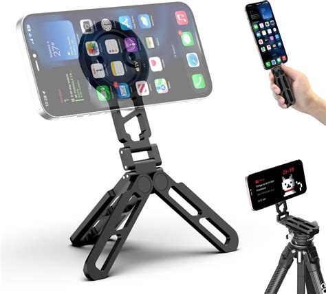 Magnetic Tripod For Iphone 12 13 14 15 16 And Magsafe Cases