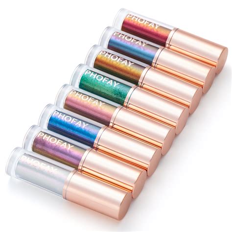 Phofay Liquid Glitter Eyeliner Set Cjdropshipping