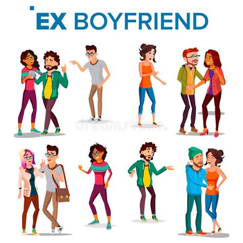 Ex Relationship Stock Illustrations 88 Ex Relationship Stock