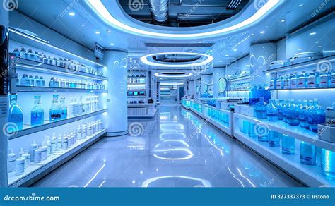 Modern Laboratory Classroom High School Royalty Free Cartoon