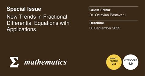 Pdf New Trends In Fractional Differential Equations With Applications