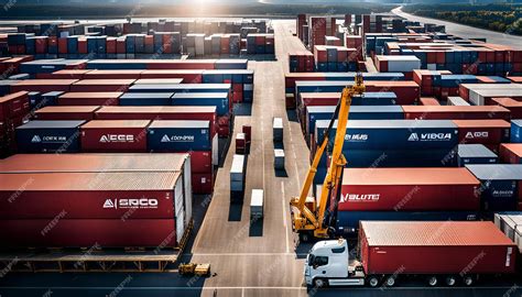 Logistics And Supply Chain Coordination Premium Ai Generated Image