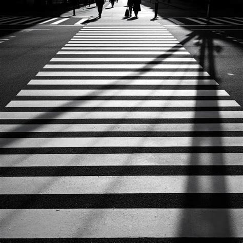 Free Shadows Cross Lines Image Crosswalk Shadows Geometric