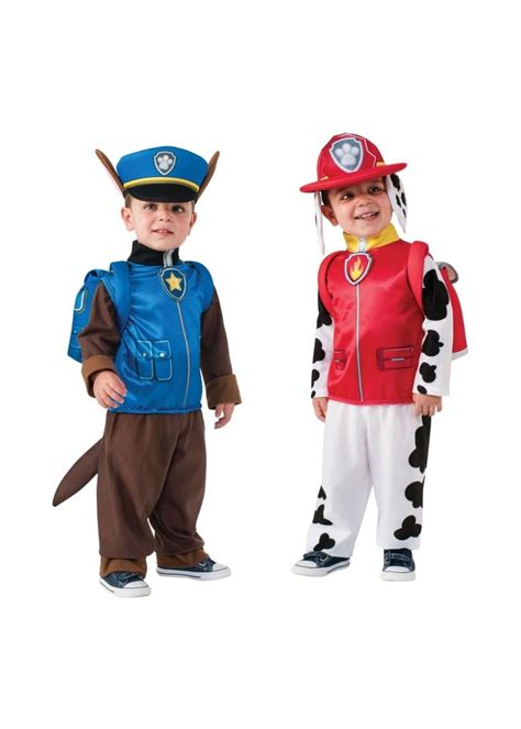 Diy Paw Patrol Chase And Skye Halloween Costumes Artofit