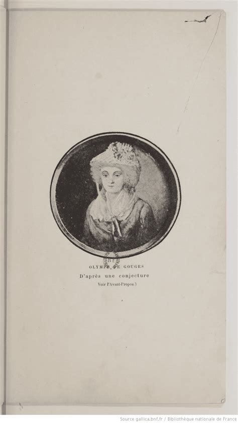 Marie Olympe De Gouges Mulheres Na Filosofia
