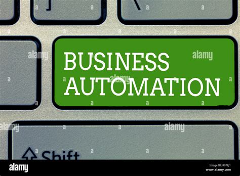 Word Writing Text Business Automation Business Concept For For Digital